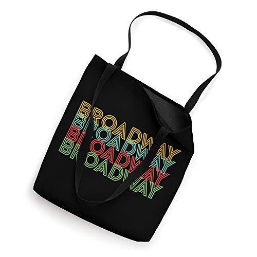 Retro Broadway Theatre Graphic - Vintage Musical Lovers Gift Tote Bag