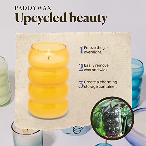 Paddywax Candles Realm Candle, 12 Ounces, Yellow, Golden