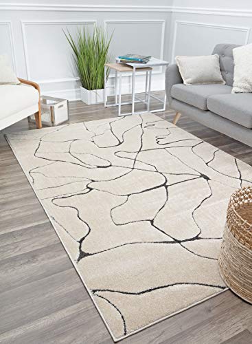 CosmoLiving by Cosmopolitan Area Rug, 5'0"x7'6", Marble