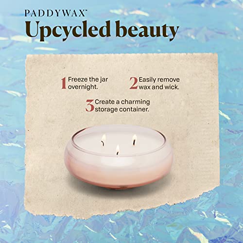 Paddywax Candles Realm Candle, 13.5 Ounces, Pink, Dusk