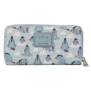 loungefly disney winnie the pooh eeyore zip around wallet