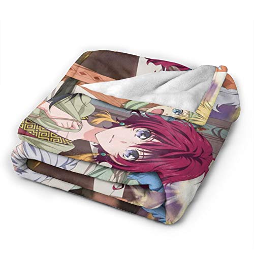 JWDZ Hiyellogort Yona of The Dawn Ultra-Soft Microfiber Throw Blanket Skin-Friendly Blanket Light Weight Blankets 50x40 Inch