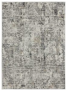 united weavers of america eternity mizar wheat oversize rug 7’10” x 10’6″