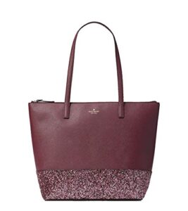 kate spade new york penny greta court tote bag (cherrywood)