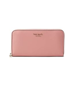 kate spade new york spencer zip around continental wallet serene pink one size