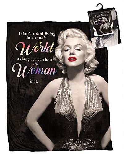 Midsouth Products Norma Jeane as Marilyn Throw Blanket 50" X 60" Women's World