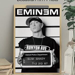 FatCat Wall Graphics Eminem (Mugshot) Poster Frameless Gift 12 x 18 inch(30cm x 46cm)-S-193…