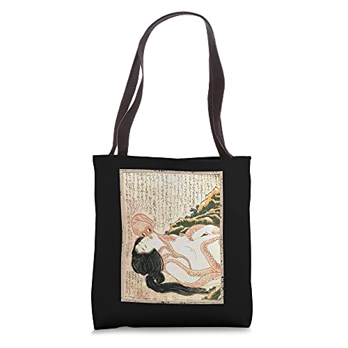 Dream of Fisherman's Wife Katsushika Hokusai Japanese Art Tote Bag