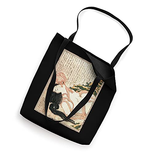 Dream of Fisherman's Wife Katsushika Hokusai Japanese Art Tote Bag