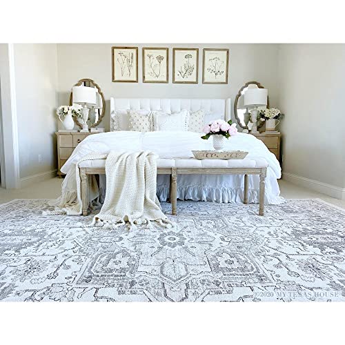 Orian Rugs Lone Star Belle Area Rug, 9 ft x 13 ft, Gray