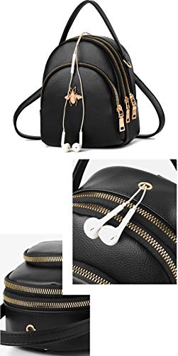 NUWA Small Crossbody Bag Mini Backpack Purse Shoulder Cellphone Women Girl Cute Lady Handbags (Pink)