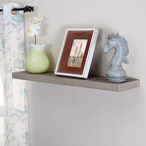 Household Essentials Ashwood Floating Shelf for Wall