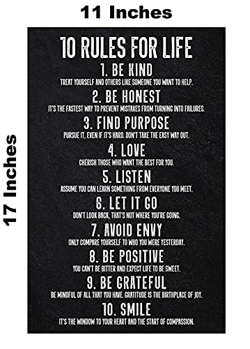 L&O Goods Motivational Posters | Inspirational Wall Decor | 11X17 inches | Home Decor