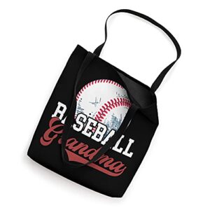 Baseball Grandma Mother's Day Granny Bat Catcher Homerun Tee Tote Bag