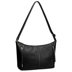 s-zone women shoulder hobo purses and handbag medium genuine leather crossbody bags