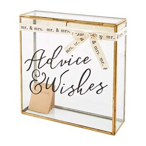 Mud Pie Advice & Wishes Box Set, White