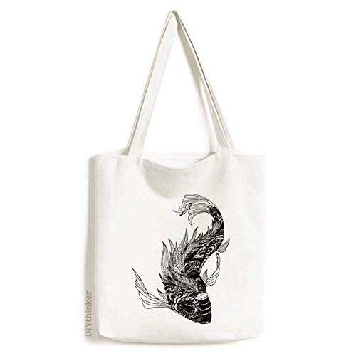 Masterpiece the Classic of Mountains Drawing Tote Canvas Bag Shopping Satchel Casual Handbag