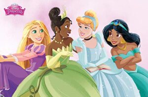 trends international disney ultimate princess celebration-group wall poster, 22.375″ x 34″, unframed version