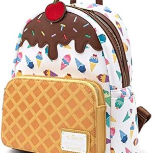 Loungefly Disney Princess Ice Cream Mini Backpack All Over Print