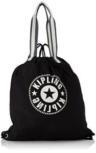 kipling unisex’s drawpack totes, black extra, one size