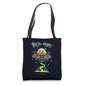 Rick and Morty Drunk Rick Ship Tote Bag