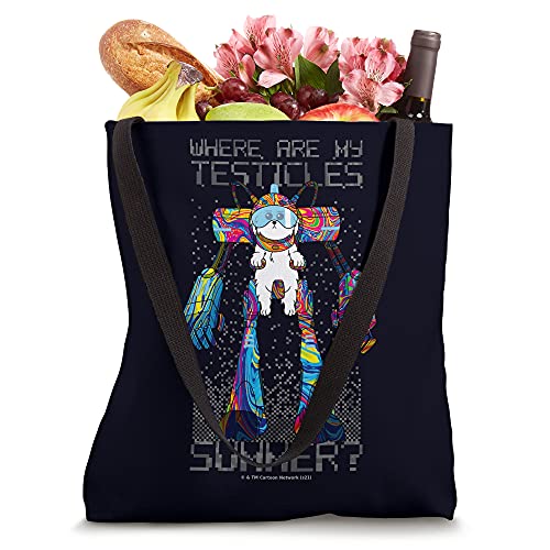 Rick and Morty Testicals Tote Bag