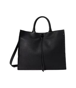 rebecca minkoff womens darren tote, black 1, one size us