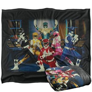 power rangers stance officially licensed silky touch super soft throw blanket 50″ x 60″