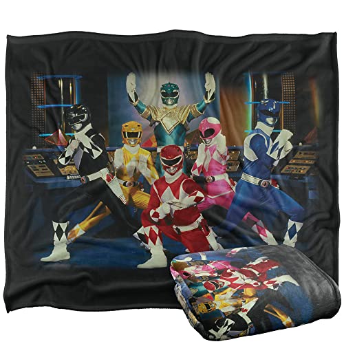 Power Rangers Stance Officially Licensed Silky Touch Super Soft Throw Blanket 50" x 60"