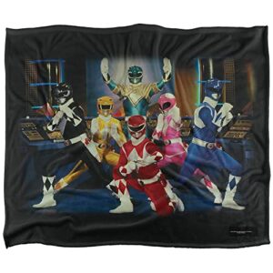 Power Rangers Stance Officially Licensed Silky Touch Super Soft Throw Blanket 50" x 60"