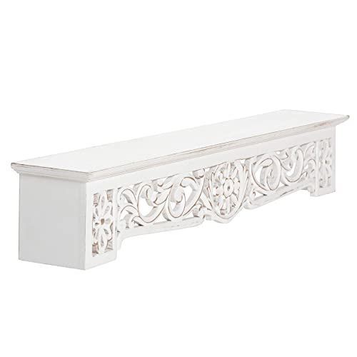 Habitat Fetco Morris White 30-in. Ledge Shelf