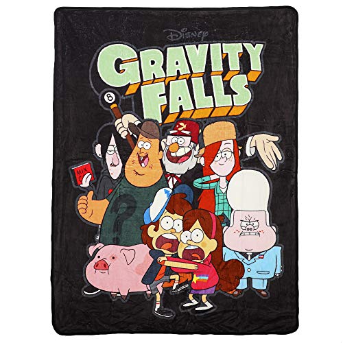 Gravity Falls Cozy, Colorful Screen Print Throw