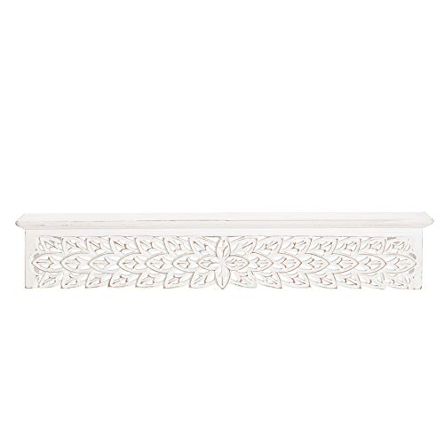 Habitat Fetco Gaudin White 30-in. Decorative Shelf