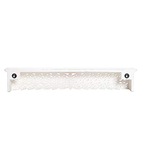 Habitat Fetco Gaudin White 30-in. Decorative Shelf