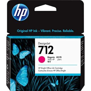 HP 712 29ml Cyan DesignJet Original Ink Cartridge for T650, T630, T230, T210 & Studio Plotter Printers