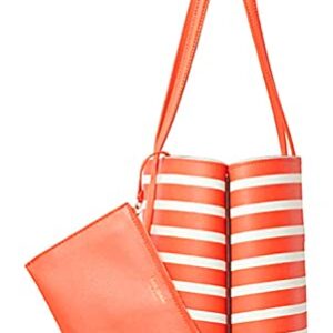 Kate Spade New York all day sailing stripe large tote (TAMARILLO MULTI)