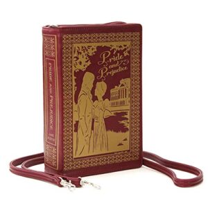 wondermolly pride and prejudice book clutch bag