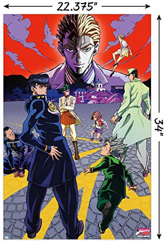 Trends International JoJo's Bizarre Adventure - Season 3 Key Art Wall Poster, 22.375" x 34", Unframed Version