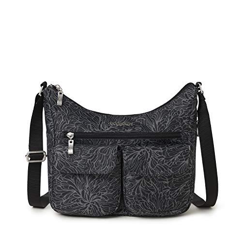 Baggallini womens Small Everywhere Bag, Midnight Blossom, Small US