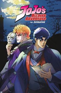 trends international jojo’s bizarre adventure – season 1 key art wall poster, 22.375″ x 34″, unframed version