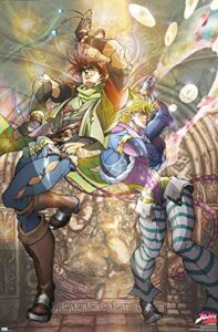 trends international jojo’s bizarre adventure – duo wall poster, 22.375″ x 34″, unframed version