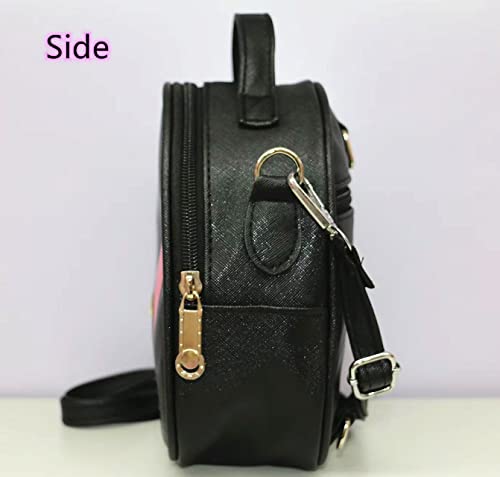 Kerr's Choice Girl Women Cute Black Kitty Bag Animie Moon Purse Luna Cat Bag Black Cat Backpack