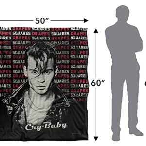 Cry Baby Drapes and Squares Officially Licensed Silky Touch Super Soft Throw Blanket 50" x 60"