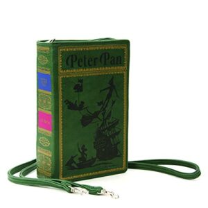 peter pan book clutch bag