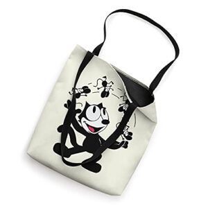 Felix Cat Juggling Mice Vintage Cartoon Retro Graphic Tee Tote Bag