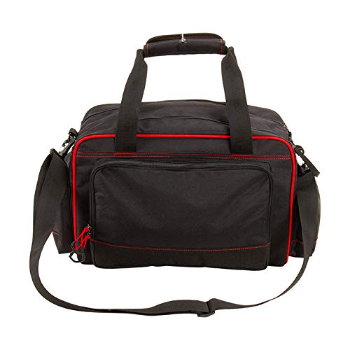 Ruger® Peoria Performance Range Bag By Allen®, Black and Red, One Size (27972)