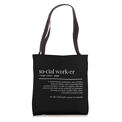 Funny Social Work Gifts For Social Worker Tote Bag