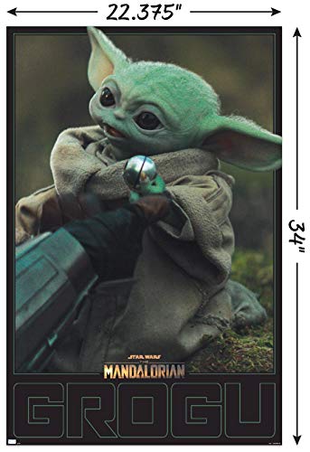 Trends International Star Wars The Mandalorian Season 2-Grogu Wall Poster, 22.375" x 34", Unframed Version