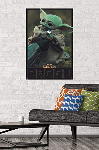 Trends International Star Wars The Mandalorian Season 2-Grogu Wall Poster, 22.375" x 34", Unframed Version