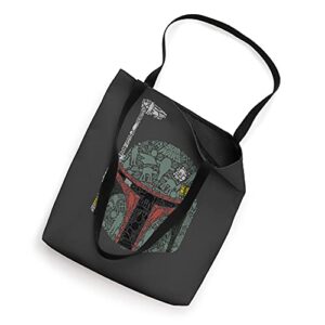 Star Wars Boba Fett Icon Fill Tote Bag